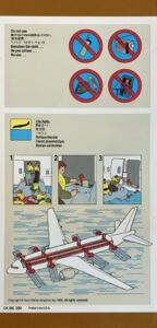 Safety Card: B-777 Overwater (United Airlines, United States of ...