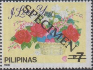 Stamp: Greeting Stamps - "I Love You" (PhilippinesMi:PH SPC2135
