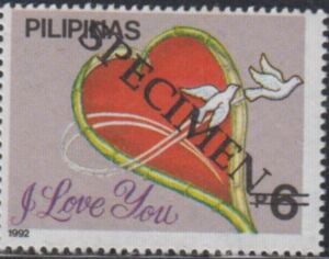 Stamp: Greeting Stamps - "I Love You" (PhilippinesMi:PH SPC2133