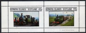 Stamp: Locomotives (Scotland, Bernera Island: Cinderella Stamps ...