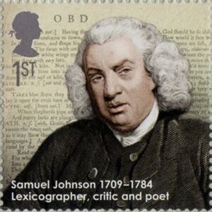 Stamp: Samuel Johnson - Poet (United Kingdom of Great Britain ...
