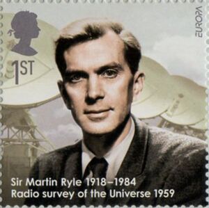 Stamp: Sir Martin Ryle - Radio Surveyor of the Universe (United Kingdom ...