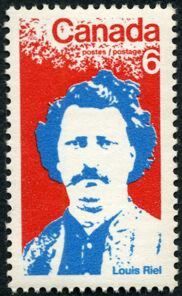 Stamp: Louis Riel (1844-1885) Commemoration (CanadaMi:CA 458,Sn:CA 515 ...