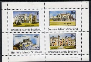 Stamp: Bernera Island (Cinderellas(Scotland : Bernera Island) Col:GB-BI ...