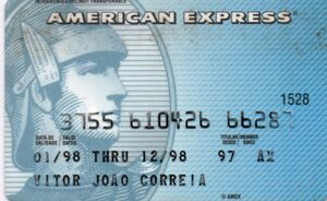 Bank Card: American Express (Banco Comercial Portugués, PortugalCol:PT ...