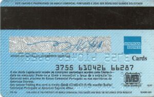Bank Card: American Express (Banco Comercial Portugués, PortugalCol:PT ...