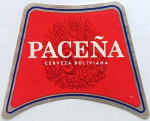Drink Label: Paceña Pilsener (Cervecería Boliviana Nacional S.A ...