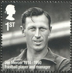 Stamp: Joe Mercer (1914-1990), Soccer Player, Team Manager (United ...