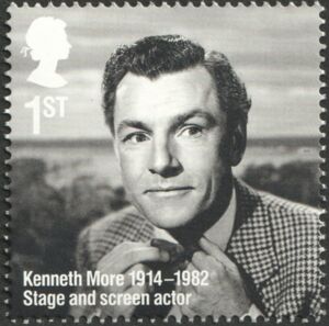 Stamp: Kenneth More (1914-1982), Actor (United Kingdom of Great Britain ...