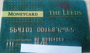 Bank Card: Moneycard (Leeds Permanent Building Society, United Kingdom ...