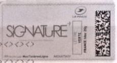 Stamp: Signature (France: Personalized Stamps(MonTimbrEnLigne ...