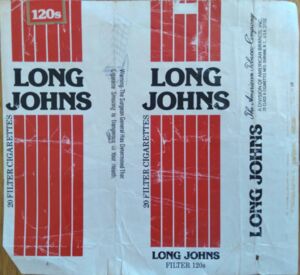 Cigarette Pack: Long Johns (United States of AmericaCol:US-CT-0608