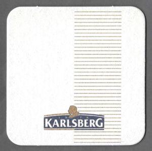 Beer Coaster: Karlsberg (Karlsberg Brauerei GmbH (Schörghuber), Germany ...