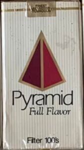 Cigarette Pack: Pyramid Full Flavor 100's (United States of AmericaCol ...