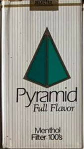 Paquete de Cigarrillos: Pyramid Full Flavor Menthol 100's (Estados ...