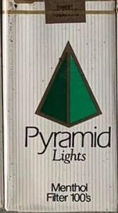 Cigarette Pack: Pyramid Lights Menthol 100's (United States of ...