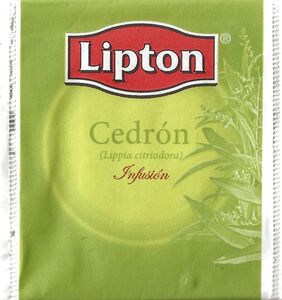 Tea Bag: Cedrón / Lippia citriodora (Lipton, Chile(Infusion) Col:TB-CL-1032