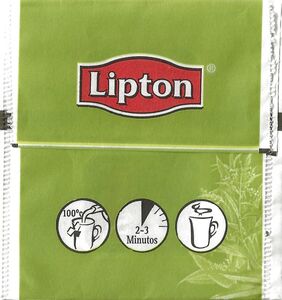 Tea Bag: Cedrón / Lippia citriodora (Lipton, Chile(Infusion) Col:TB-CL-1032
