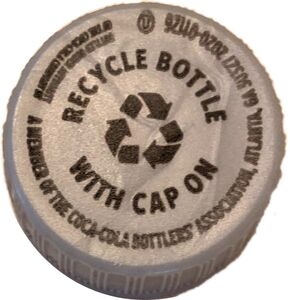 Bottle Cap: Diet Coke Recycle Bottle With Cap On (Coca-Cola Bottling Co ...