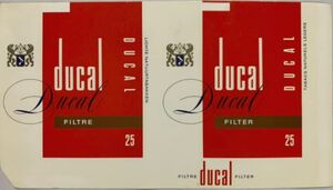 Cigarette Pack: Ducal (LuxembourgCol:LU-CT-0013