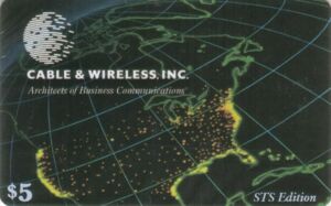 Phonecard: USA Map With Lighted Cities - STS Edition (Strategic Telecom ...