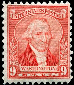 Stamp: George Washington (1732-1799) (United States of America ...