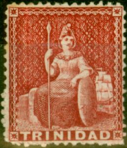 Stamp: Seated Britannia without Face Value (Trinidad(Seated Britannia ...