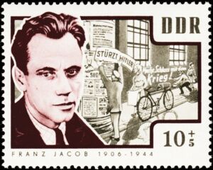Stamp: Franz Jacob (1906-1944) (Germany, Democratic Republic (DDR ...