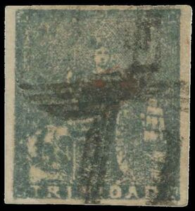 Stamp: Seated Britannia without Face Value (Trinidad(Britannia ...
