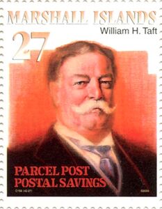Stamp: William Howard Taft (1857-1930) (Marshall Islands(Politicians ...
