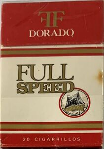 Cigarette Pack: Dorado Full Speed (EcuadorCol:EC-CT-0008