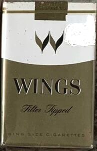Cigarette Pack: Wings (United States of AmericaCol:US-CT-0627