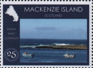 Stamp: Views of Mackenzie Island (Scotland, Mackenzie Island ...