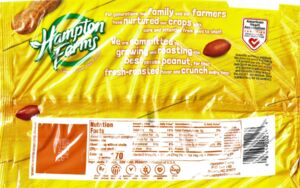 Food Label: Hampton Farms Roasted Peanuts (Hampton Farms, United States ...