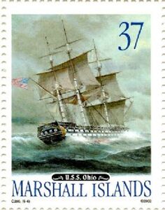 Stamp: U.S.S. Ohio (Marshall Islands(Ships of the U.S. Navy) Mi:MH 1642 ...