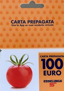 Gift Card: Pomodoro (Esselunga, Italy(Esselunga) Col:IT-Essel-035-100-24