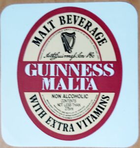 Drink Label: Guinness Malta With Extra Vitamins (Carib Brewery LTD ...