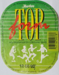 Drink Label: TOP Form (Harboes Bryggeri A/S, DenmarkCol:DK-SODA-000100