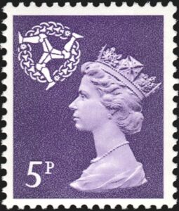 Stamp: Queen Elizabeth II - 5p Machin Portrait (Isle of Man(Queen ...