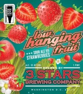 Drink Label: Low Hanging Fruit Ale (3 Stars Brewing Co., United States ...