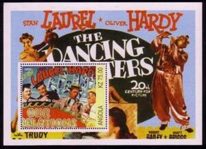 Stamp: Laurel and Hardy (Angola: Illegal Stamps(Angola) Col:AO 2002-15