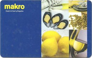 Functional Card: Makro (Shops - Supermarkets, Spain(Makro) Col:ES-MAKRO ...