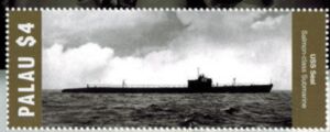 Stamp: USS Seal (Palau(Submarines of World War II) Mi:PW 3734
