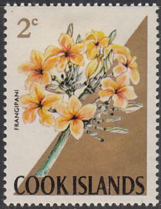 Stamp: Frangipani (Cook Islands(Flowers) Mi:CK 154y,Yt:CK 228,Sg:CK 229B