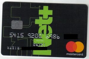 Bank Card: Net+ (Optimal Payments Limited, United Kingdom of Great ...