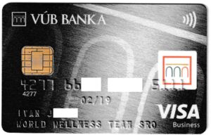Bank Card: VÚB BANKA - Business (Všeobecná úverová banka (VÚB Banka ...