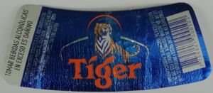 Drink Label: Tiger Lager (Limba Services S.A.C., PeruCol:PE-BEER-000131