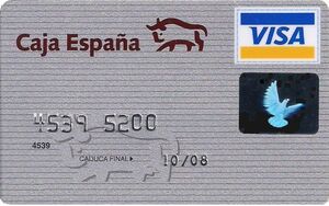 Bank Card: Caja España (Caja España, SpainCol:ES-VI-0420.04