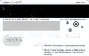 Bank Card: Raiffeisen BANK - Maria Makeeva (Raiffeisen Bank, Czech ...