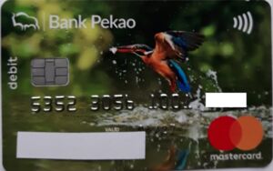 Bank Card: Birds (Bank Polska Kasa Opieki SA/Bank Pekao SA, PolandCol ...